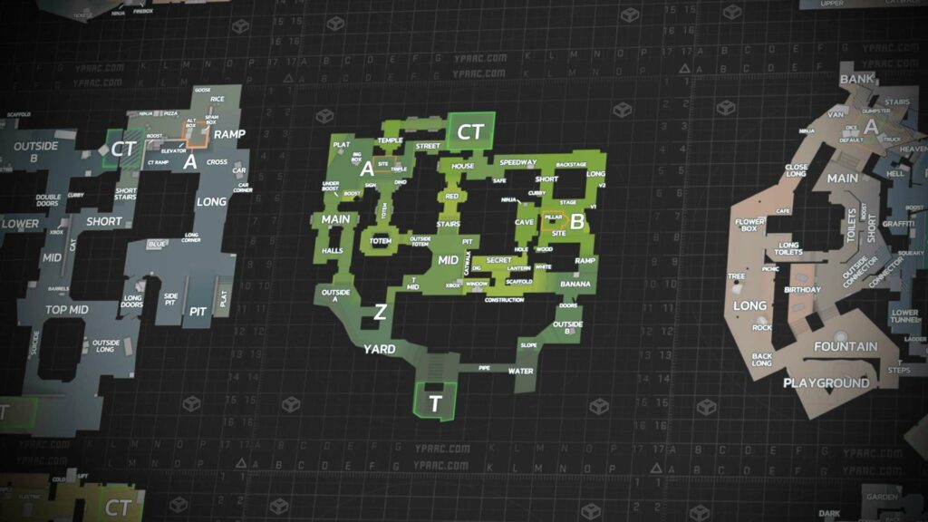 CALLOUTS DE CSGO PARA TODOS LOS MAPAS 2022 | WWW.DKM-GAMING.COM
