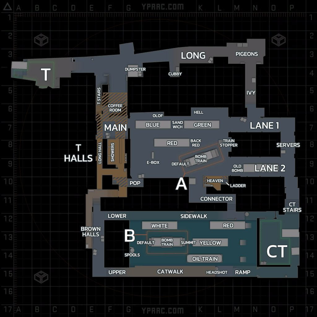 CALLOUTS DE CSGO PARA TODOS LOS MAPAS 2022 | WWW.DKM-GAMING.COM